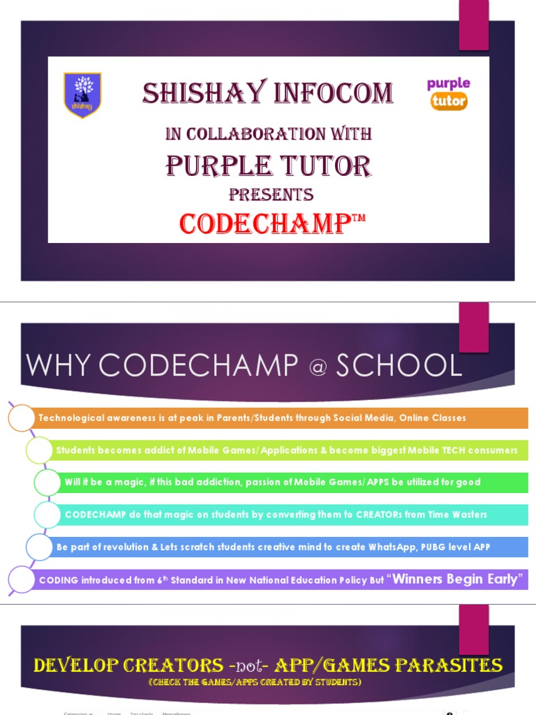 CODECHAMP Implementation | PDF | Career & Growth