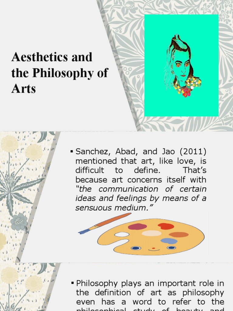 Aesthetics and The Philosophy of Arts | PDF | Aesthetics | Paintings