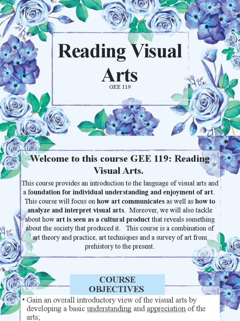 Reading Visual Arts | PDF | Aesthetics | Idea