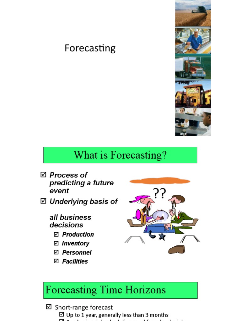 Lesson 7 Forecasting | PDF | Forecasting | Least Squares Lesson 7 Forecasting | PDF | Forecasting | Least Squares