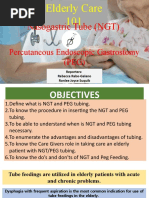 Nasogastric Tube Insertion Guide | PDF