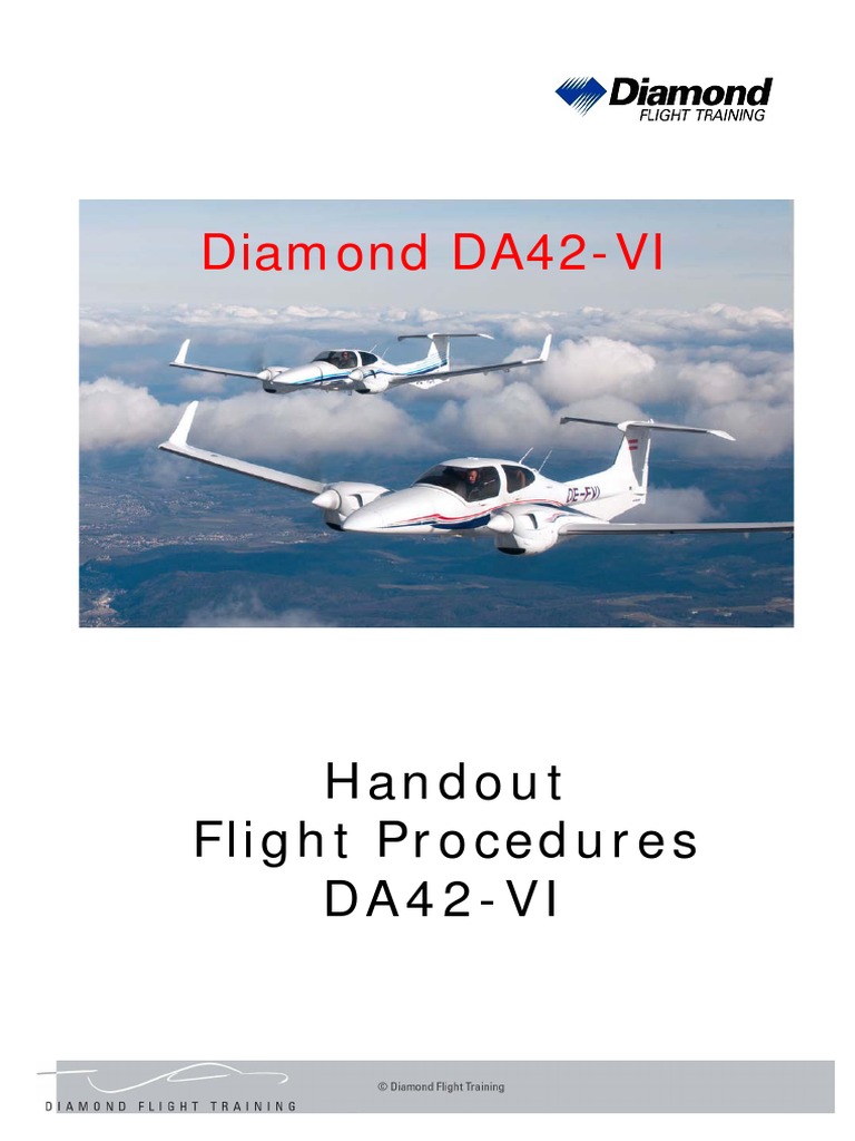 DA42-VI Flight Procedures | PDF | Aviation Safety | Aviation