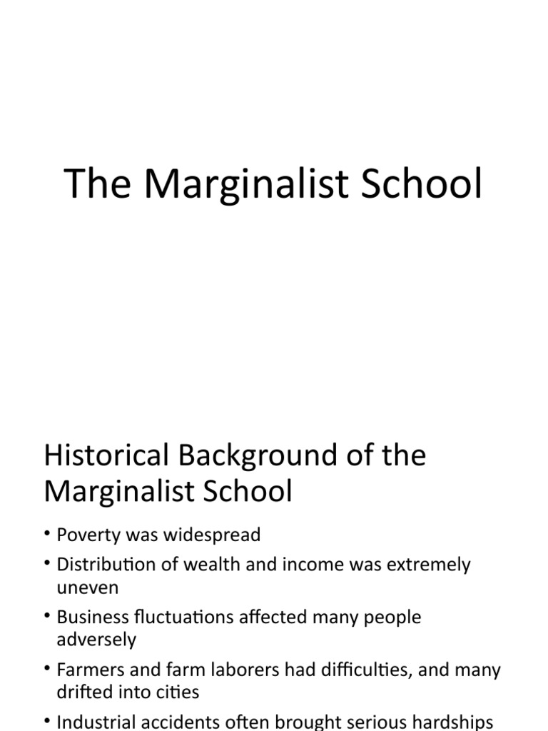 Marginalist Economics Explained | PDF | Marginal Utility | Value ...