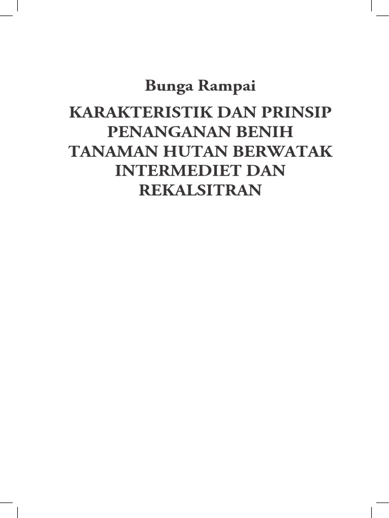 2017 Layout Bunga Rampai Karakteristik | PDF