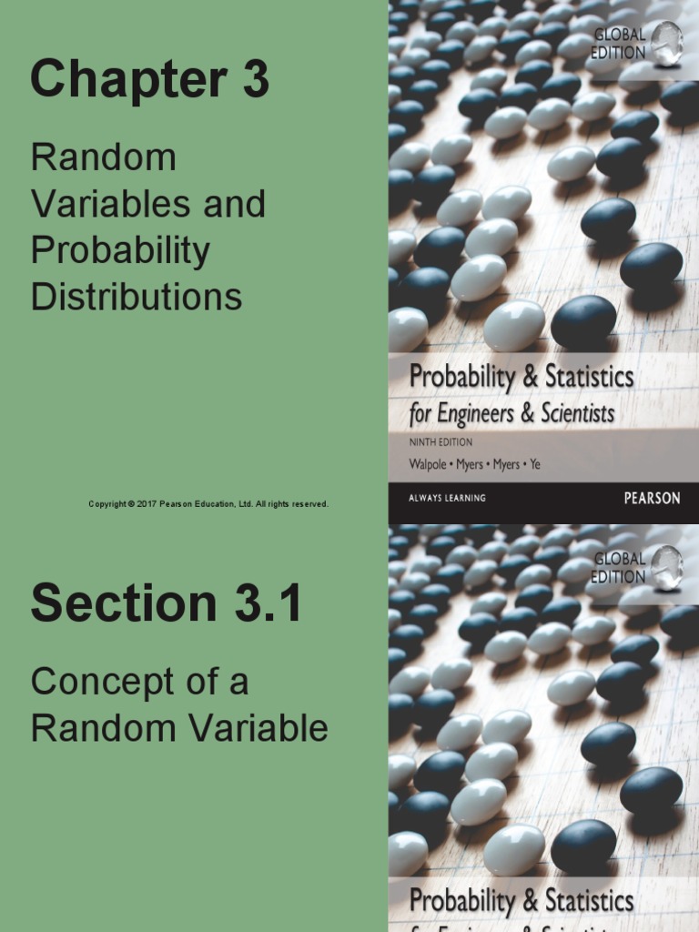 3 - Random Variables and Probability Distributions | PDF | Probability Distribution | Random ...