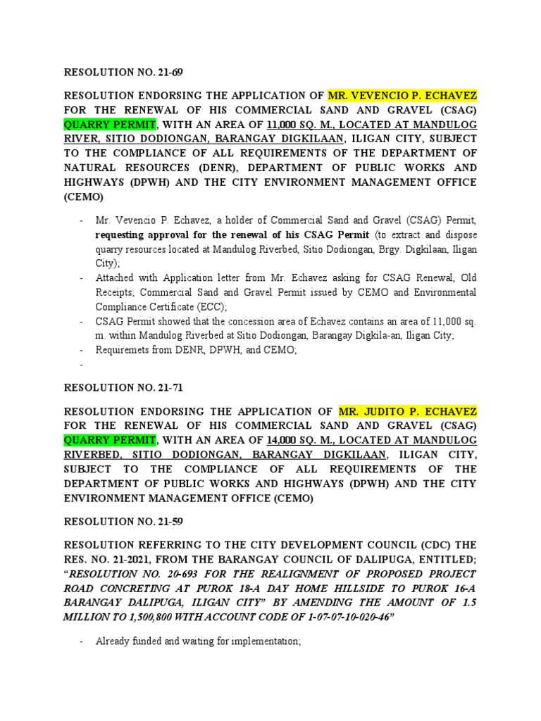 SP RESOLUTION FEB 2021