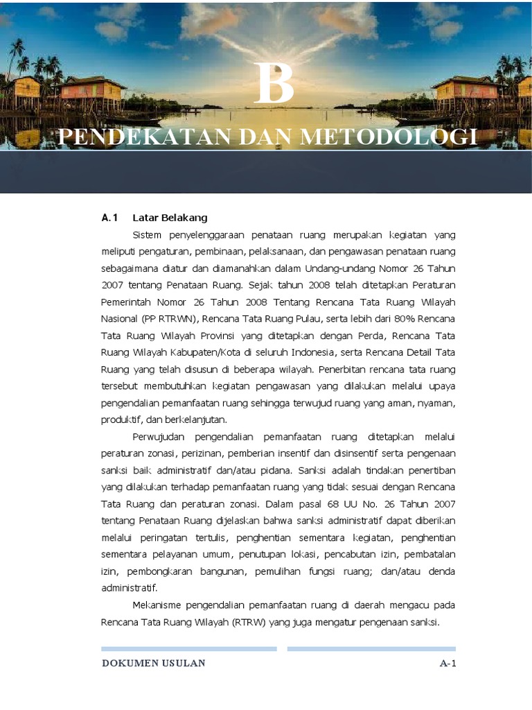 Dokumen Usulan Teknis | PDF