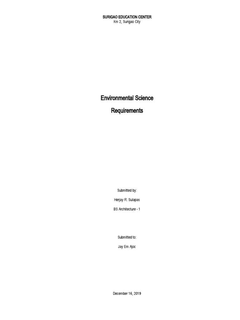 Reaction Paper | PDF | Climate Change | Waste Management