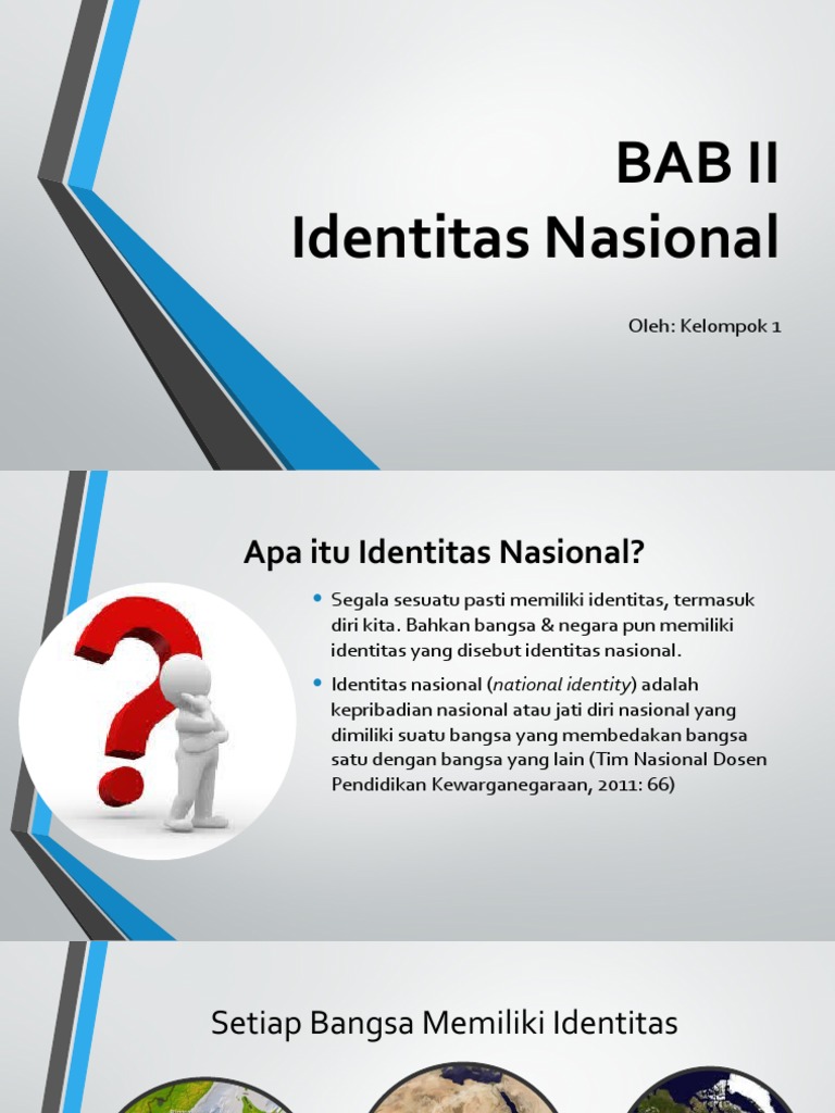 Identitas Nasional Indonesia | PDF | Politik | Ilmu Sosial