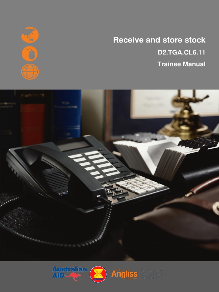 Receive and Store Stock: D2.TGA - CL6.11 Trainee Manual | PDF | Fax ...