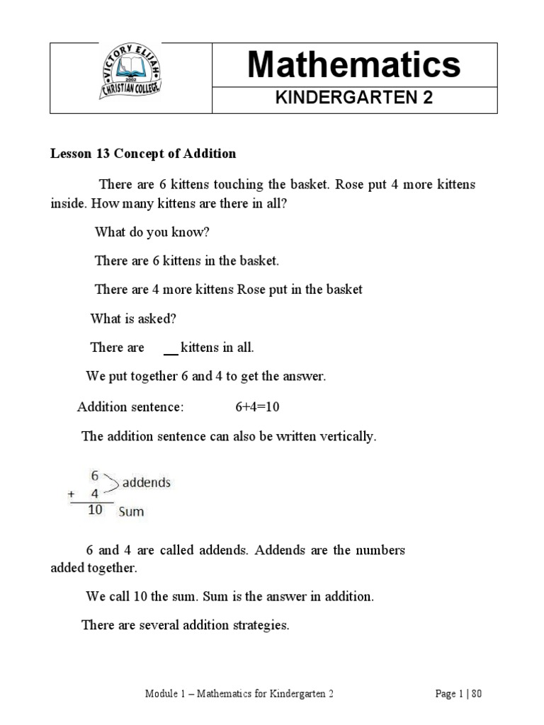 1st Quarter Module and Exam in SCIENCE K2 | PDF | Subtraction ...