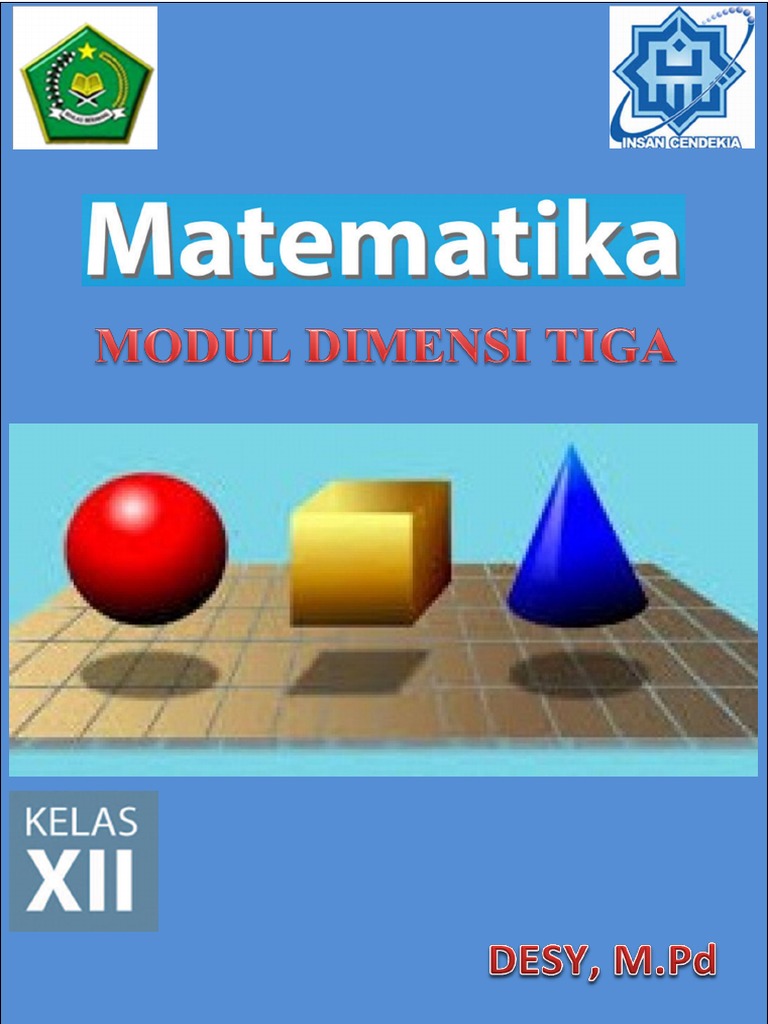 Modul Pembelajaran Dimensi Tiga | PDF | Metode & Bahan Ajar | Sains ...