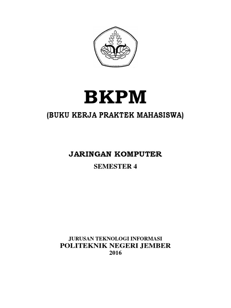 BKPM - Jaringan Komputer | PDF | Metode & Bahan Ajar | Komputer