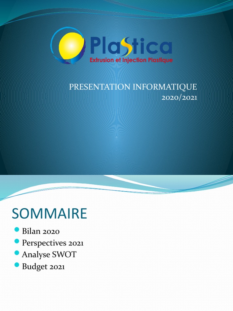 Présentation Informatique | PDF | Informatique | Système d'information