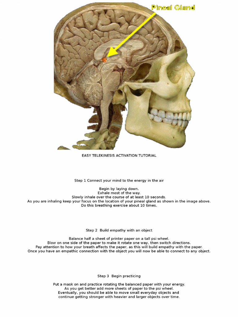 Easy Telekinesis Activation Tutorial | PDF