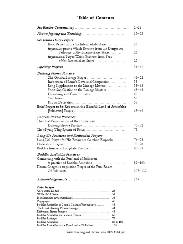 Phowa Practices and Bardo Teachings | PDF | Padmasambhava | Vajrayana