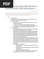 Sample OSCE Stations Dental | PDF | Tooth | Dentist
