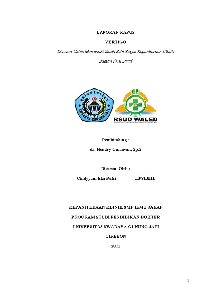 Lapsus Vertigo + Teori | PDF