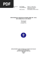 Laporan Uji Aktivitas Enzim | PDF