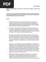 BIMCO Sanctions Clause for Voyages 2020 | PDF | Shipping | Private Law