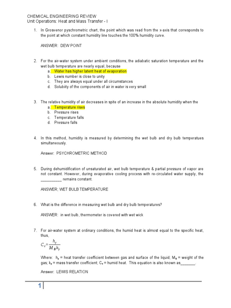 Understanding Key Concepts of Heat and Mass Transfer through Worked ...
