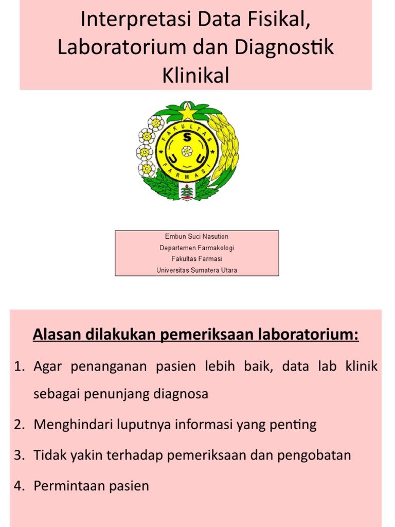 3a. PPT Interpretasi Data Lab | PDF | Kesehatan Holistik