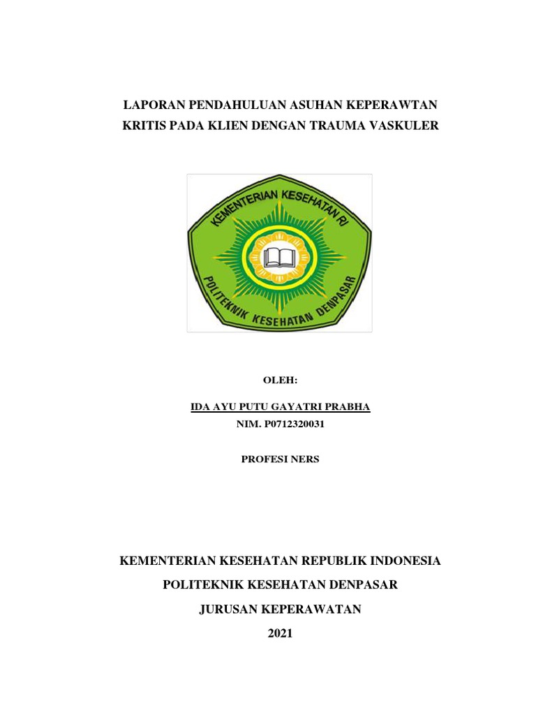 LP Trauma Vaskuler | PDF