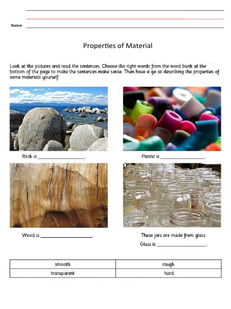 Properties of Material: Name | PDF