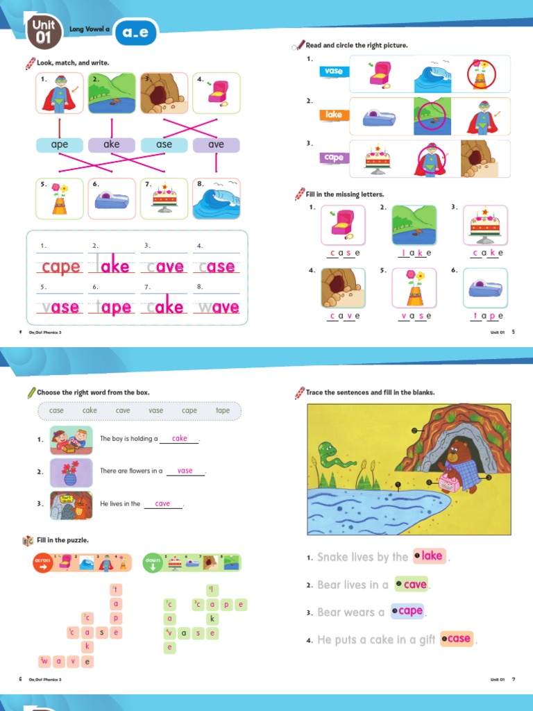 Go Go Phonics Unit Activities | PDF | Phonics