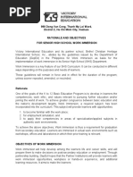 Objectives of The Work Immersion | PDF