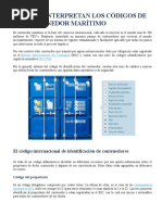 Sistema Baroti y Estiba de Contenedores | PDF | Barcos | Embarcación