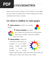 Tablas de Colorimetría para Cabello | PDF | Color | marrón