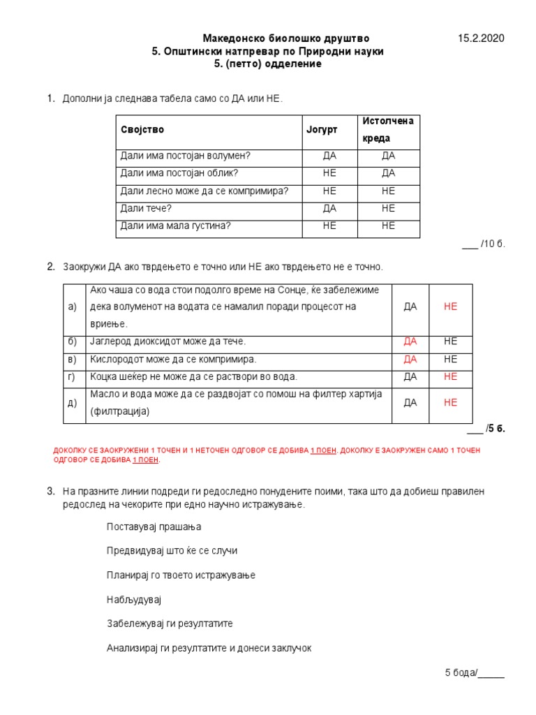 5.odd Opstinski MKD Proshiren Kluc | PDF