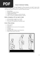 Manual Handling Quiz 2016 | PDF