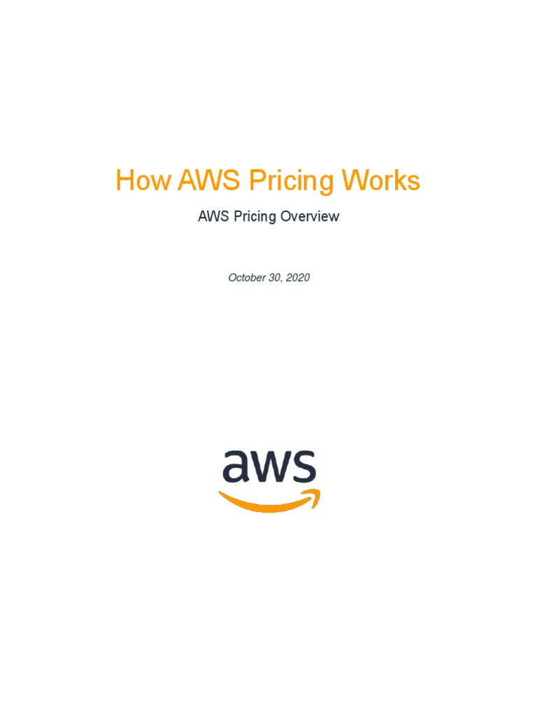 Aws Pricing Overview | PDF | Amazon Web Services | Cloud Computing