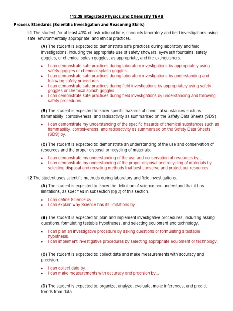 High School Physics & Chemistry Guide | PDF