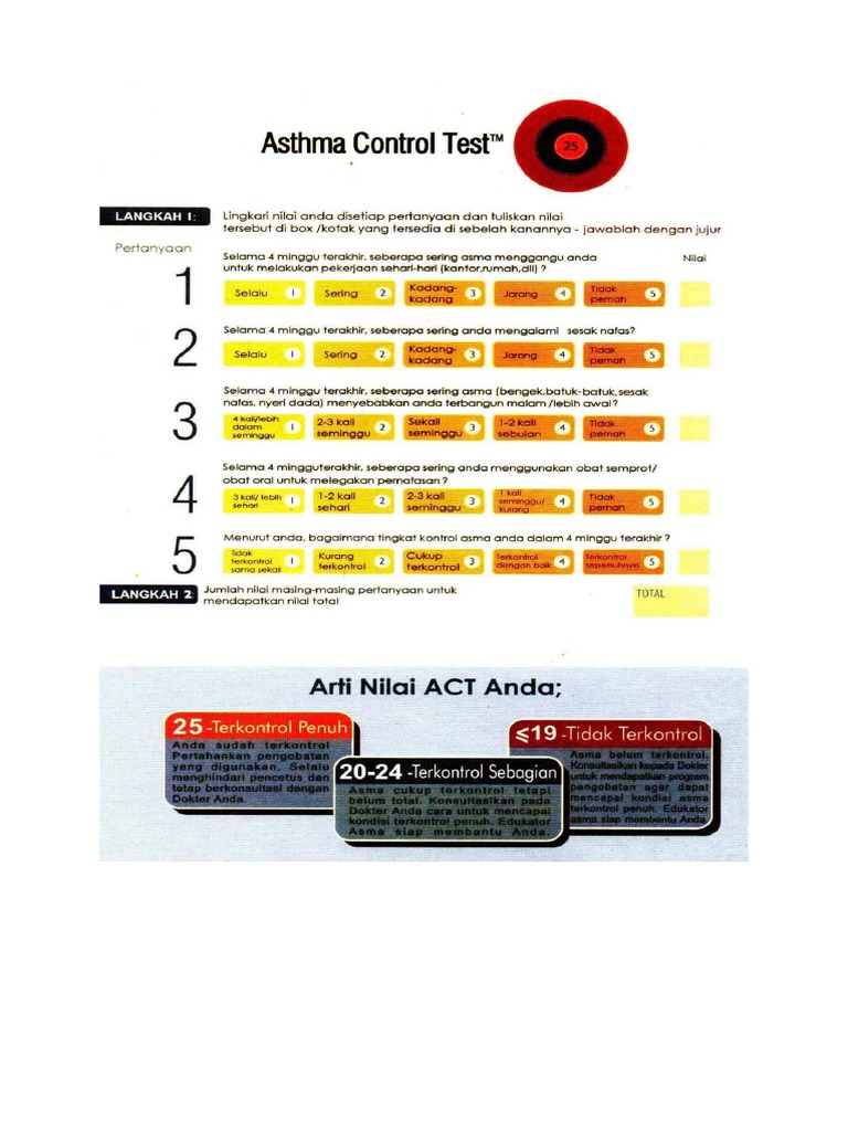Asma Control Test | PDF