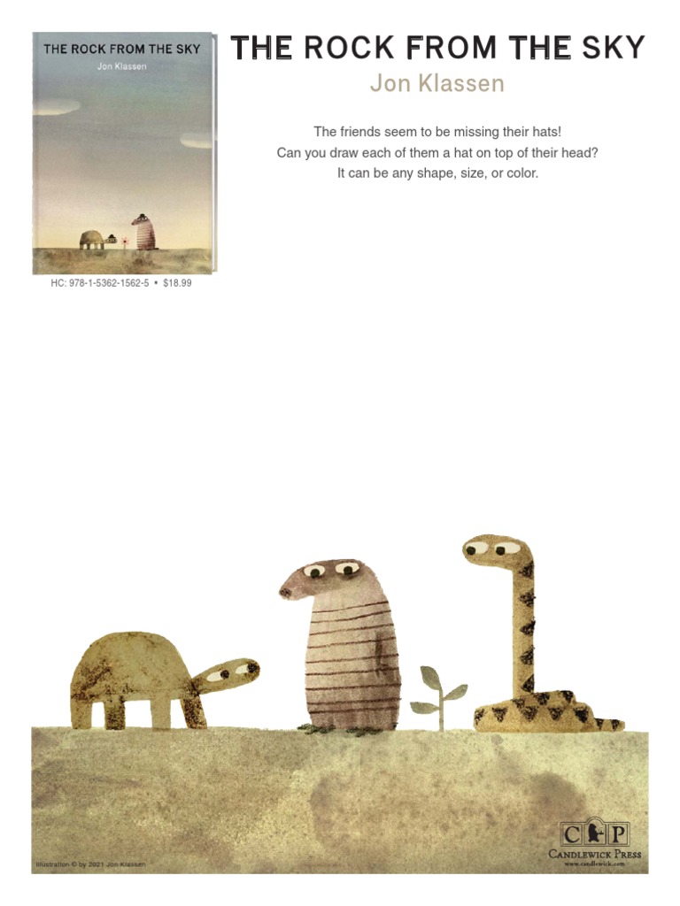 The Rock From The Sky by Jon Klassen Activity Kit | PDF