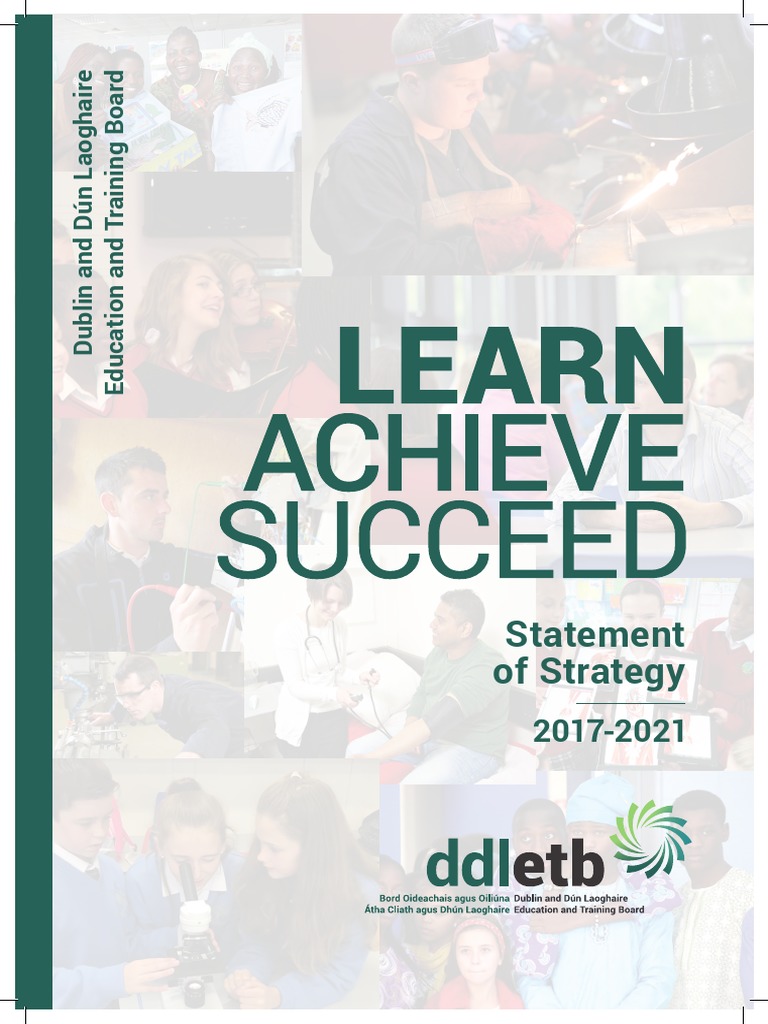 DDLETB Strategy 2017-2021 Overview | PDF
