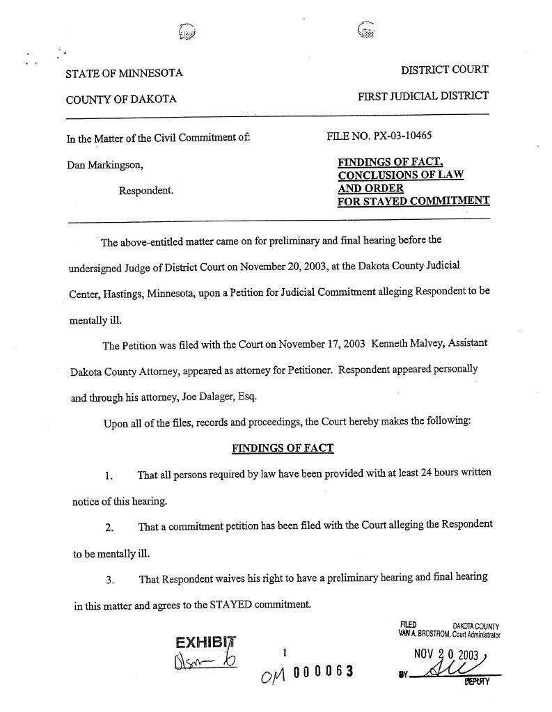 Stay of Commitment Order | PDF