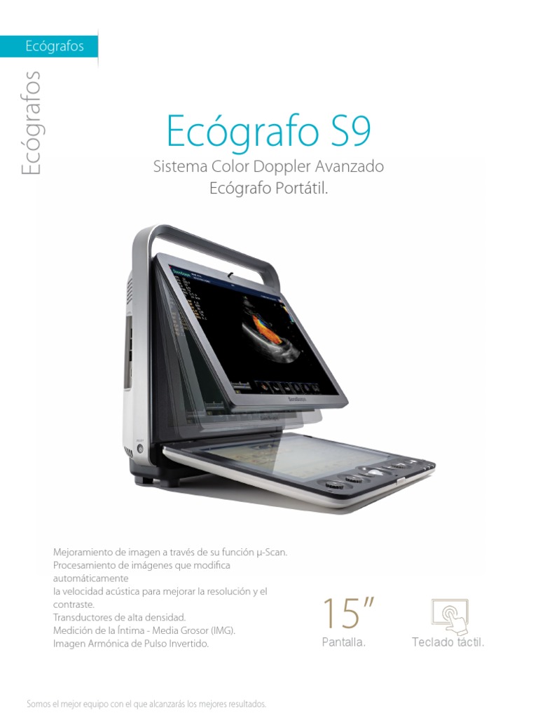 Ecografo S9 Dig Nuevo Sin Logo | PDF