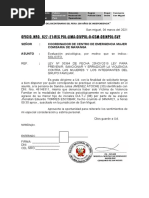 Oficio Al CEM | PDF