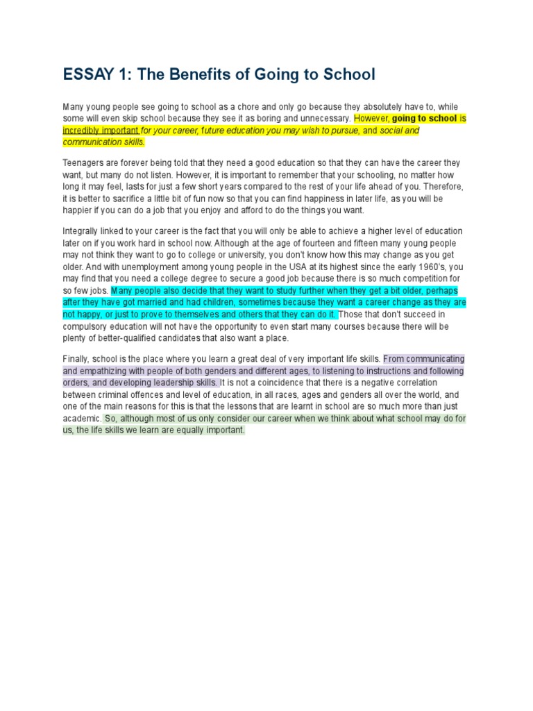 Argumentative Essay Examples | PDF | Reason | Creativity