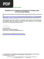 GGC Empirical Antibiotic Guidelines | PDF | Infection | Urinary Tract ...