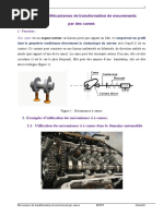 Mécanismes de Transformation du Mouvement | PDF