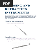 25 Different Types of Retractors | PDF | Surgery | Surgical Specialties