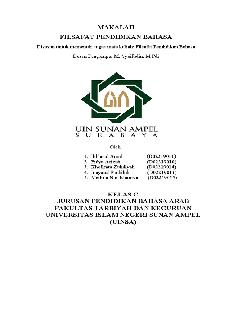 Fonetik dalam Pendidikan Bahasa | PDF | Seni & Disiplin Bahasa