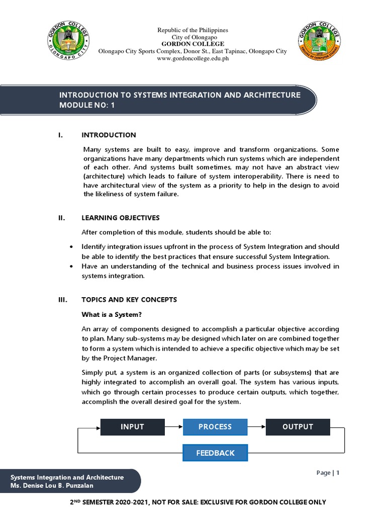 M1 Introduction To Sia | PDF | System | Goal