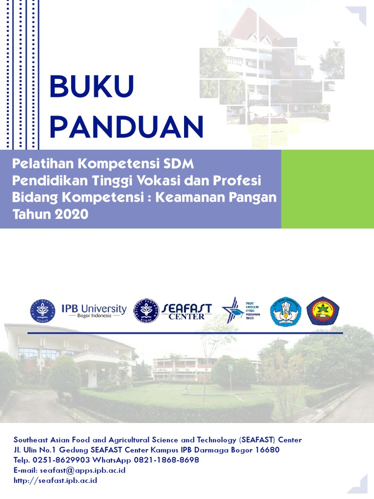 Buku Panduan - Seafast Center LPPM Ipb 2020 | PDF