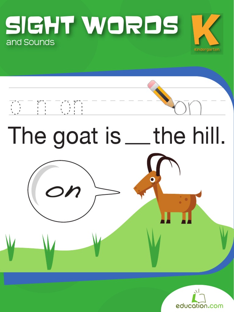 13 Sight-Words-Sounds-Workbook | PDF | Language Arts & Discipline